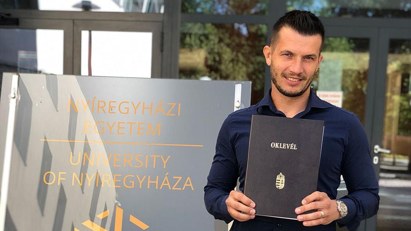 Rudolf Gergely, a diplomás focista