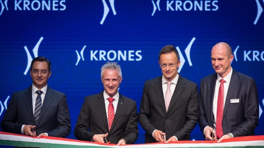 HAON - Ötszáz új munkahely: átadták a Krones debreceni gyártócsarnokát