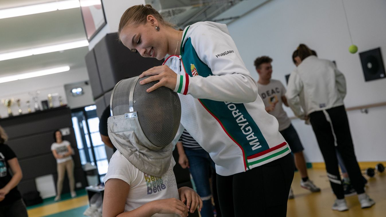 HAON - Battai Sugár népszerűsítette a vívást