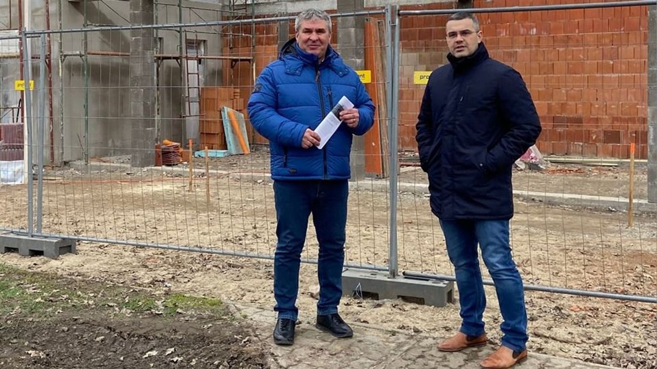 Az épülő bárándi piacnál járt Bodó Sándor