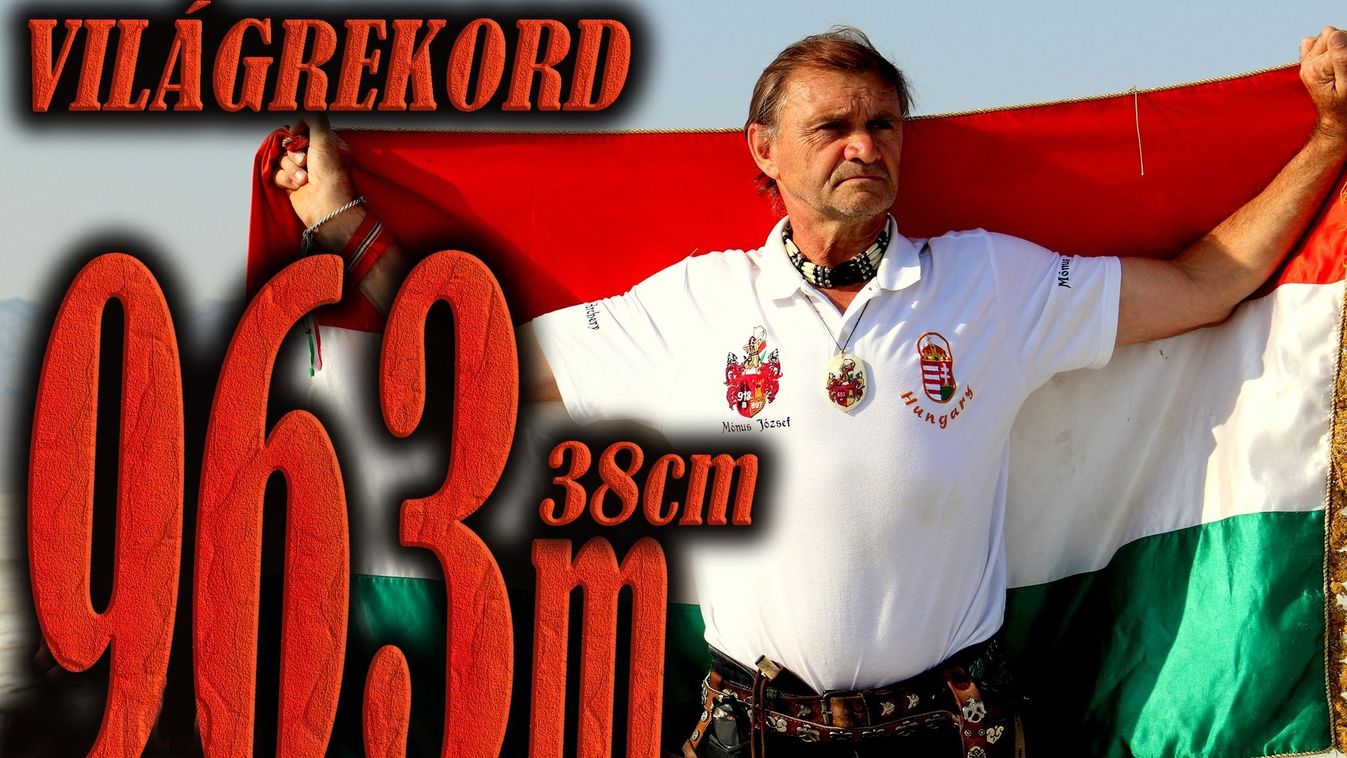 Mónus József szenzációs világrekordot lőtt!