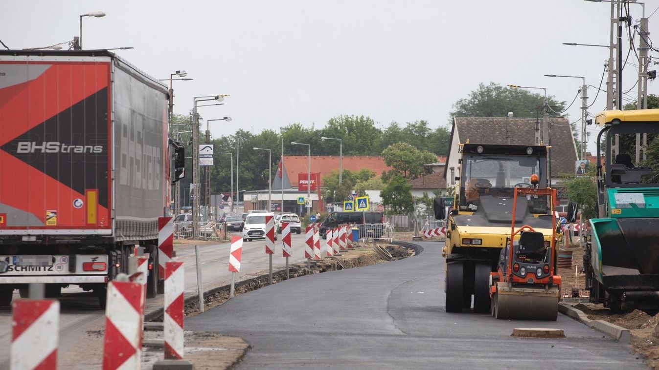 Sámsoni út: folytatódnak a felújítások