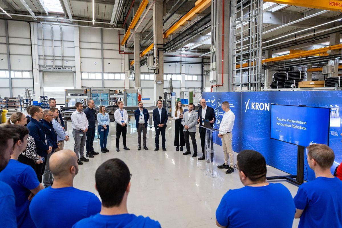 Robobox: új szintre lépett a gépszerelés a Krones Hungary-nél