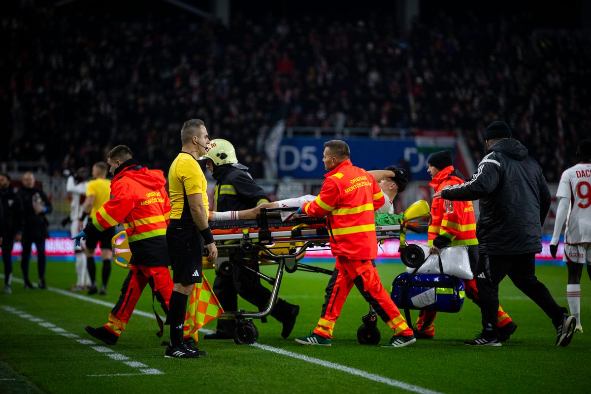 Debreceni VSC: Szűcs Tamáson koponya CT-t végeztek