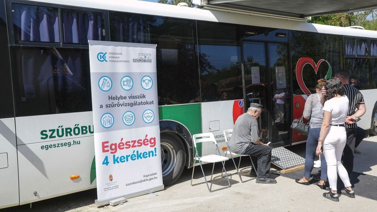 Mobil egészségügyi szűrőbusz jön Hajdú-Biharba!